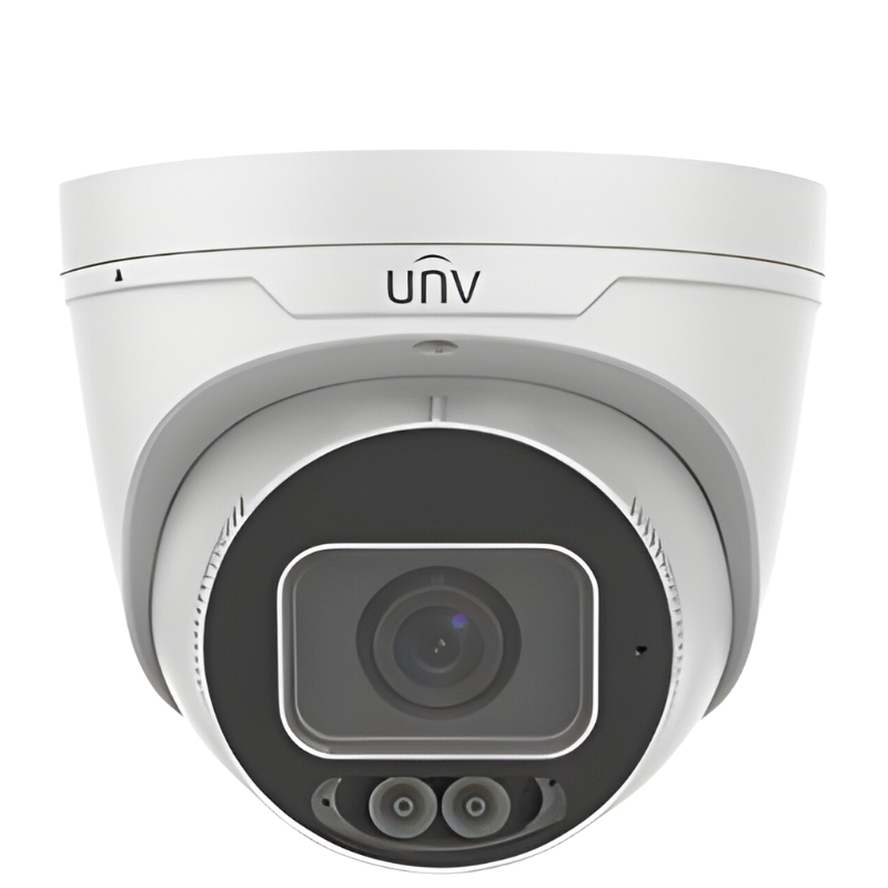 4MP UNIVIEW COLORHUNTER - 24/7 COLOUR - HD DUAL ILLUMINATORS TURRET NETWORK CAMERA WITH DEEP ...